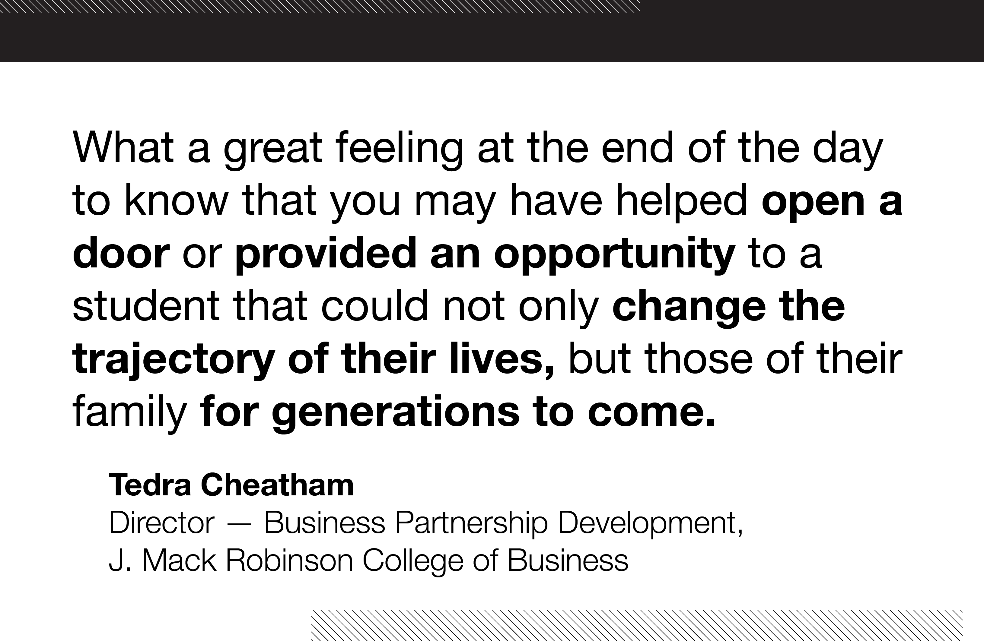 Inspiration: Tedra Cheatham of Georgia State University - Sol Design Co